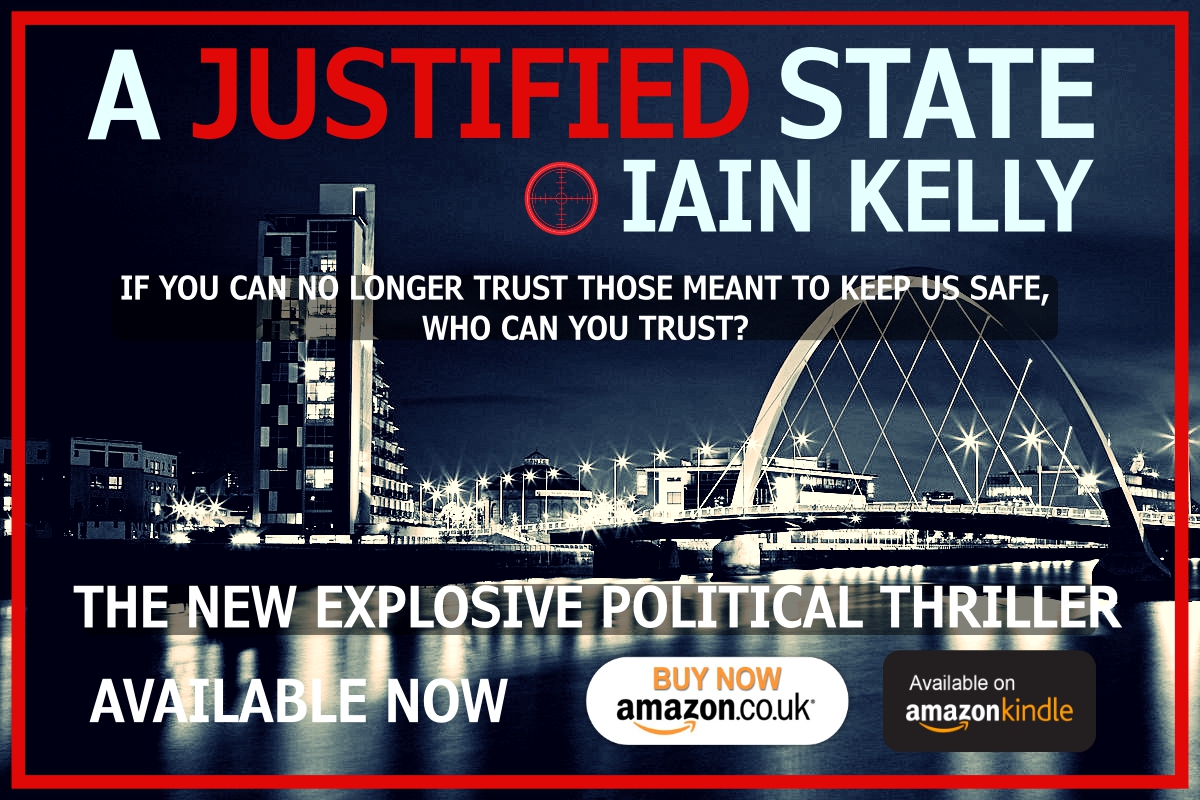 A JUSTIFIED STATE – BOOK LAUNCH – Iain Kelly